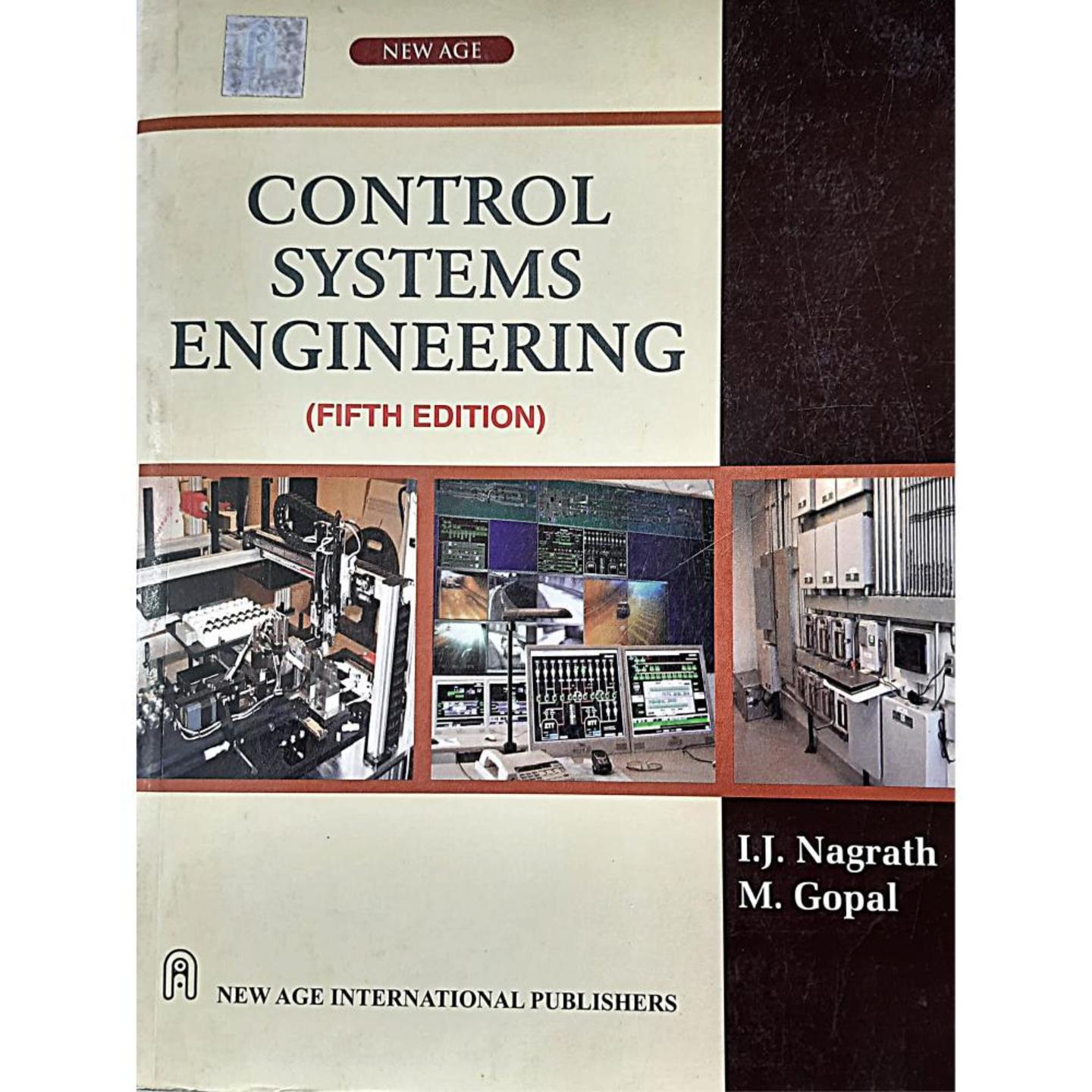 Control Systems Engineering 5th Edition by IJ Nagrath, M Gopal Control Systems Engineering 5th Edition by IJ Nagrath, M Gopal